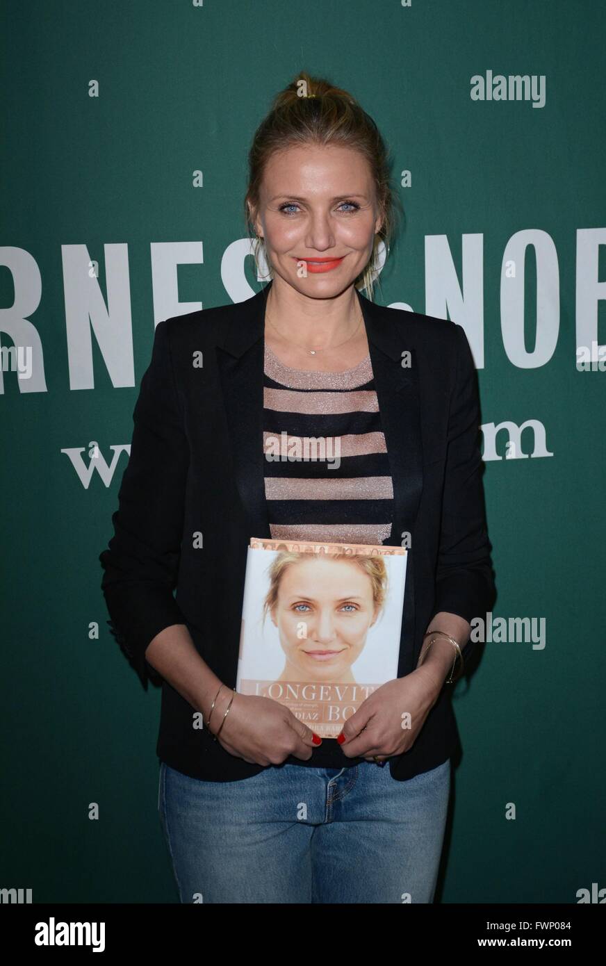 New York, NY, USA. 6th Apr, 2016. Cameron Diaz at in-store appearance ...