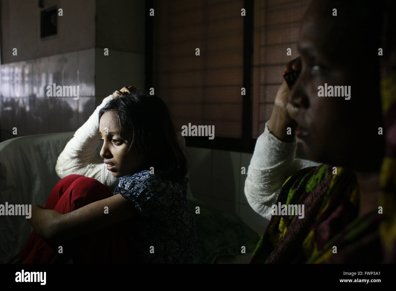 Acid burn victims hi-res stock photography and images - Alamy