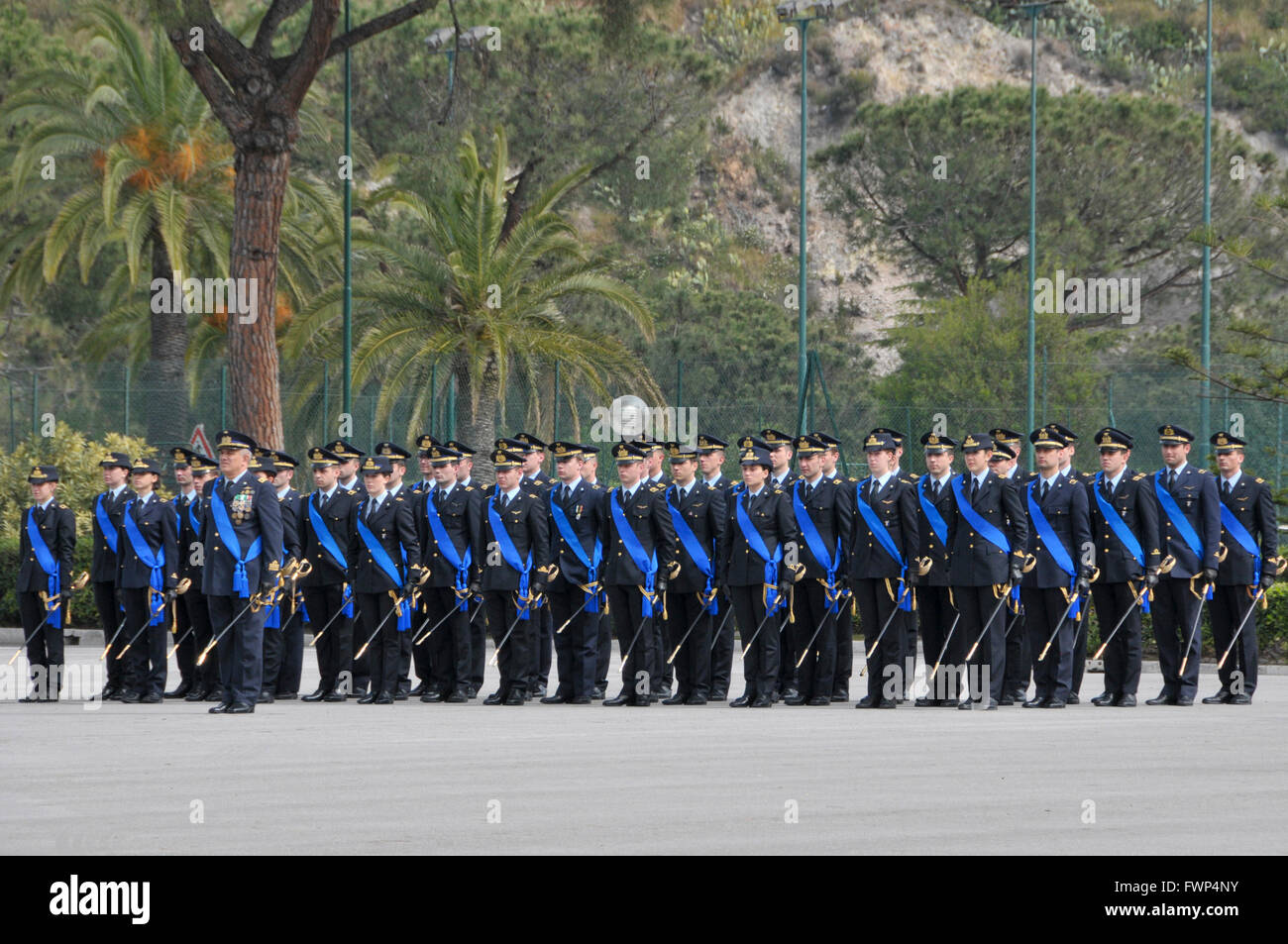 Pozzuoli, Italy. 07th Apr, 2016. Oath ceremony and baptism of the ...