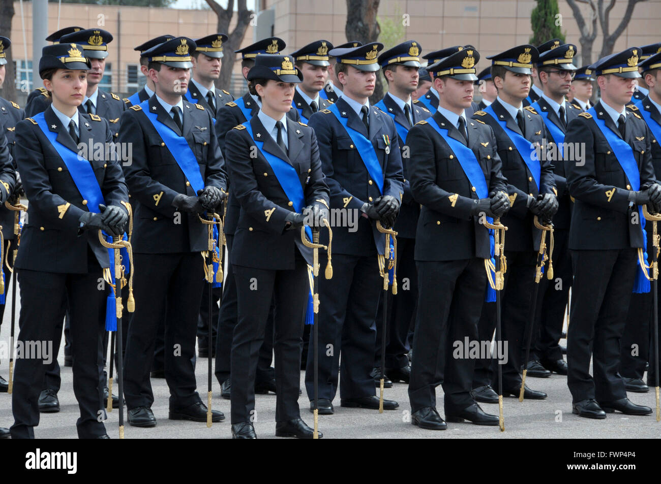 Pozzuoli, Italy. 07th Apr, 2016. Oath ceremony and baptism of the ...