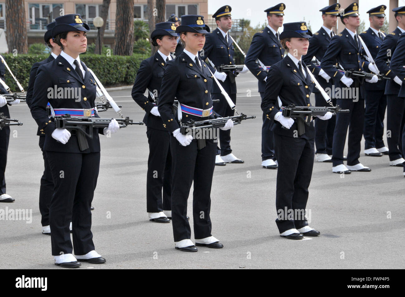 Pozzuoli, Italy. 07th Apr, 2016. Oath ceremony and baptism of the ...