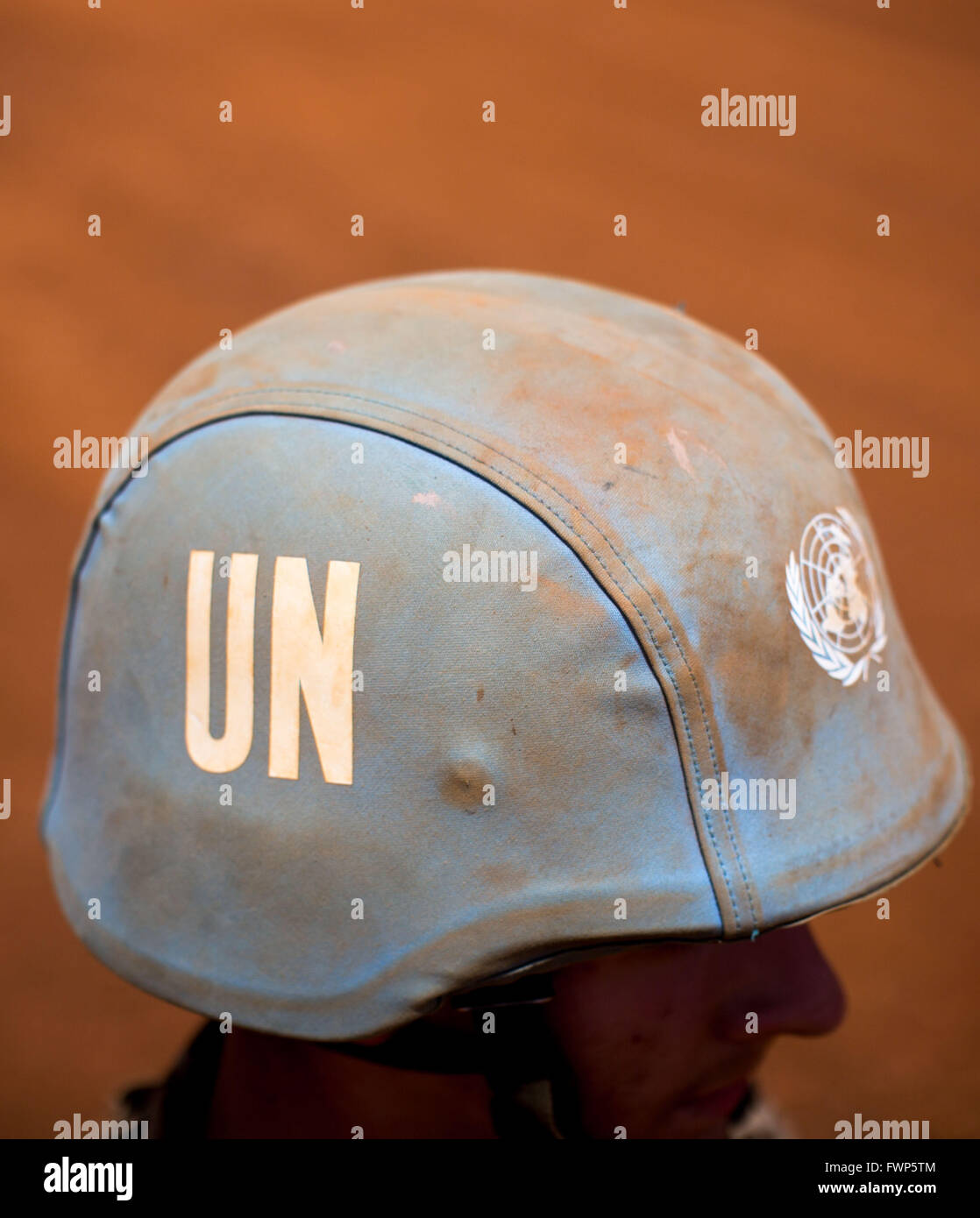 Gao, Mali. 05th Apr, 2016. A member of the German armed forces wears a ...