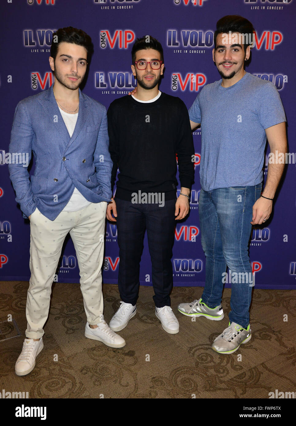 Il Volo perform live at BankUnited Center Featuring: Gianluca Ginoble ...