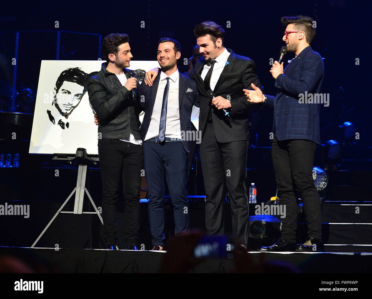 Il Volo perform live at BankUnited Center Featuring: Ignazio Boschetto ...