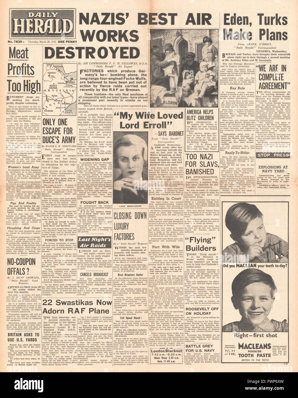 Spitfire raf blitz battle of britain hi-res stock photography and ...