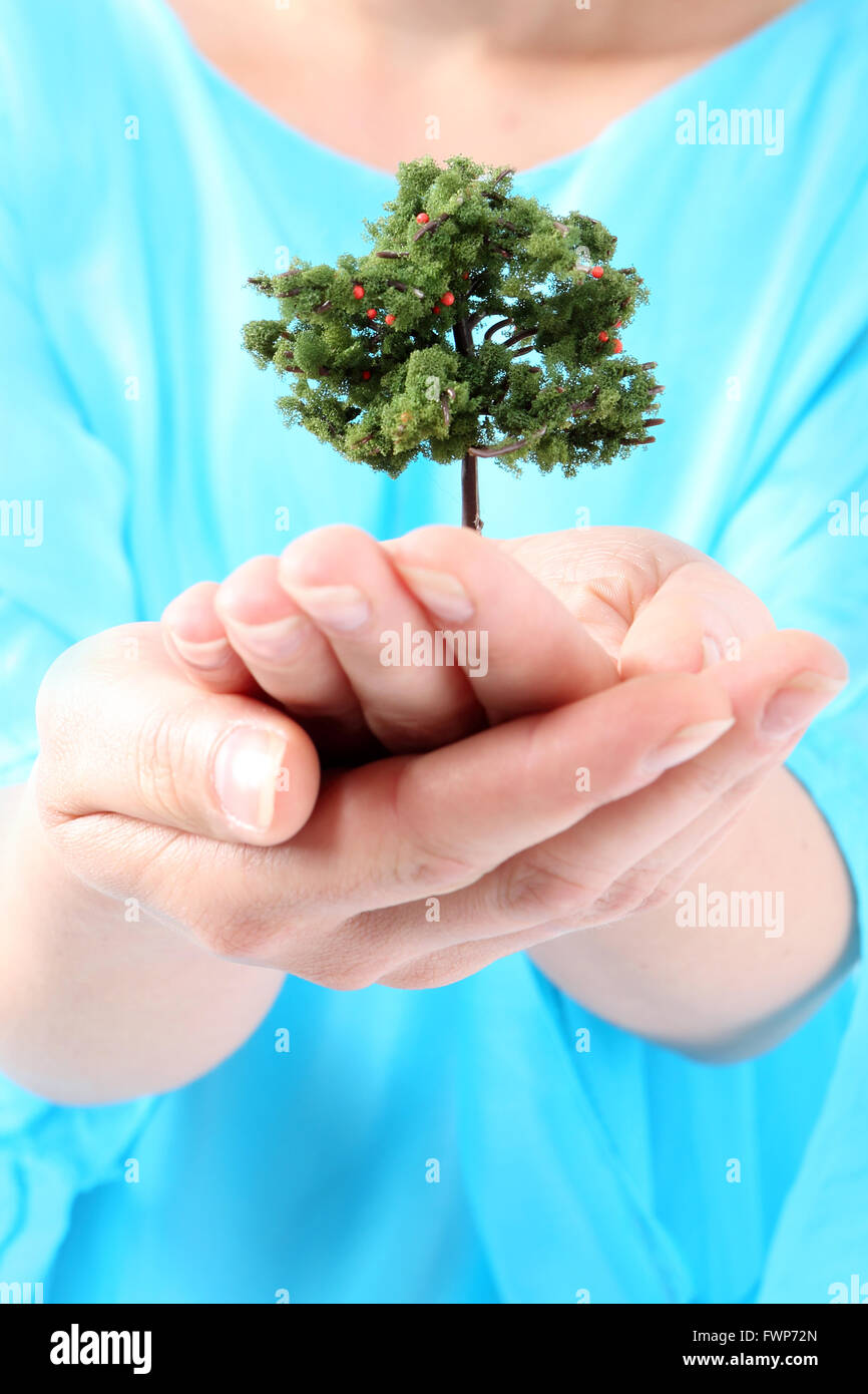 Ecological symbol respect environment hi-res stock photography and ...