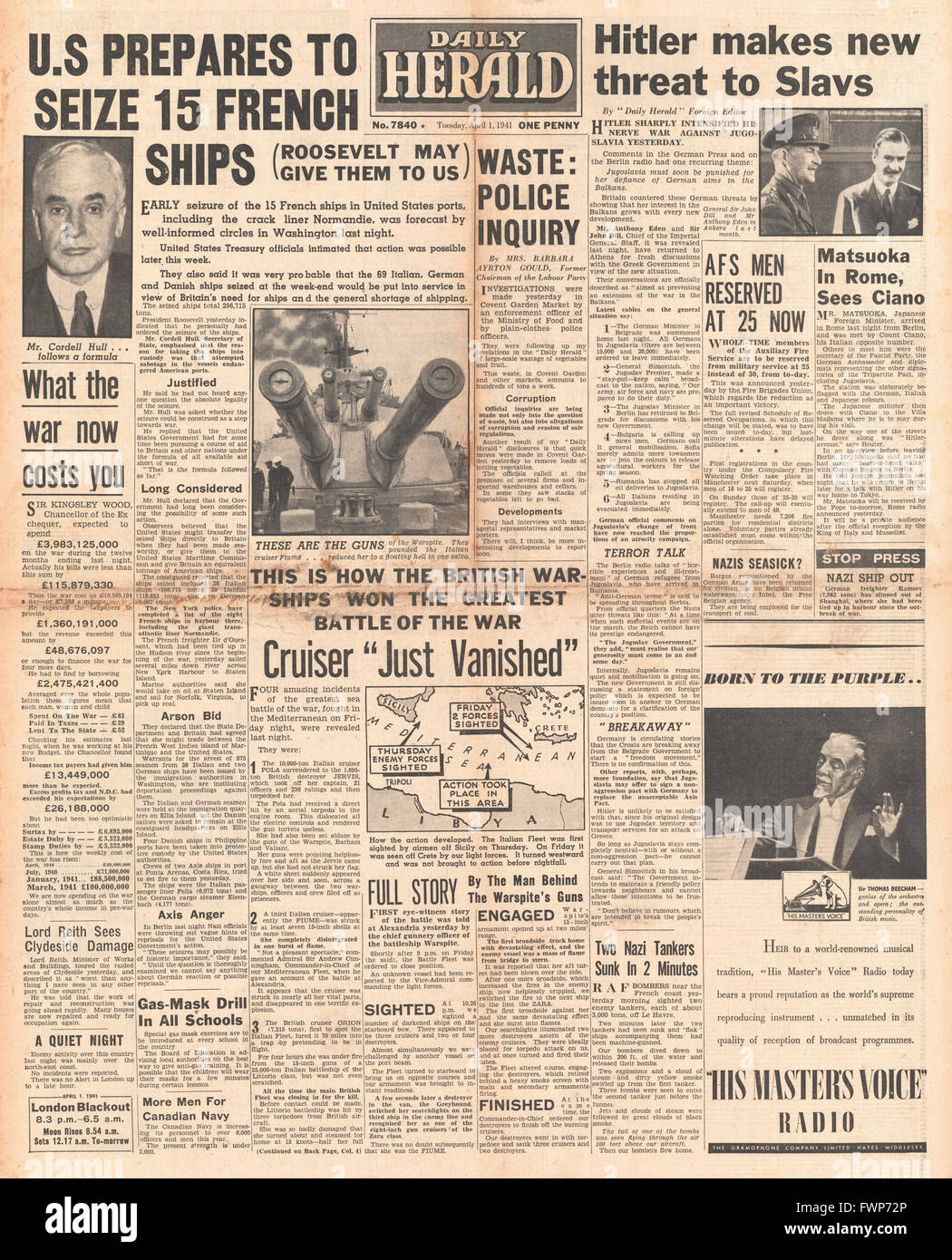 Henry maitland wilson hi-res stock photography and images - Alamy