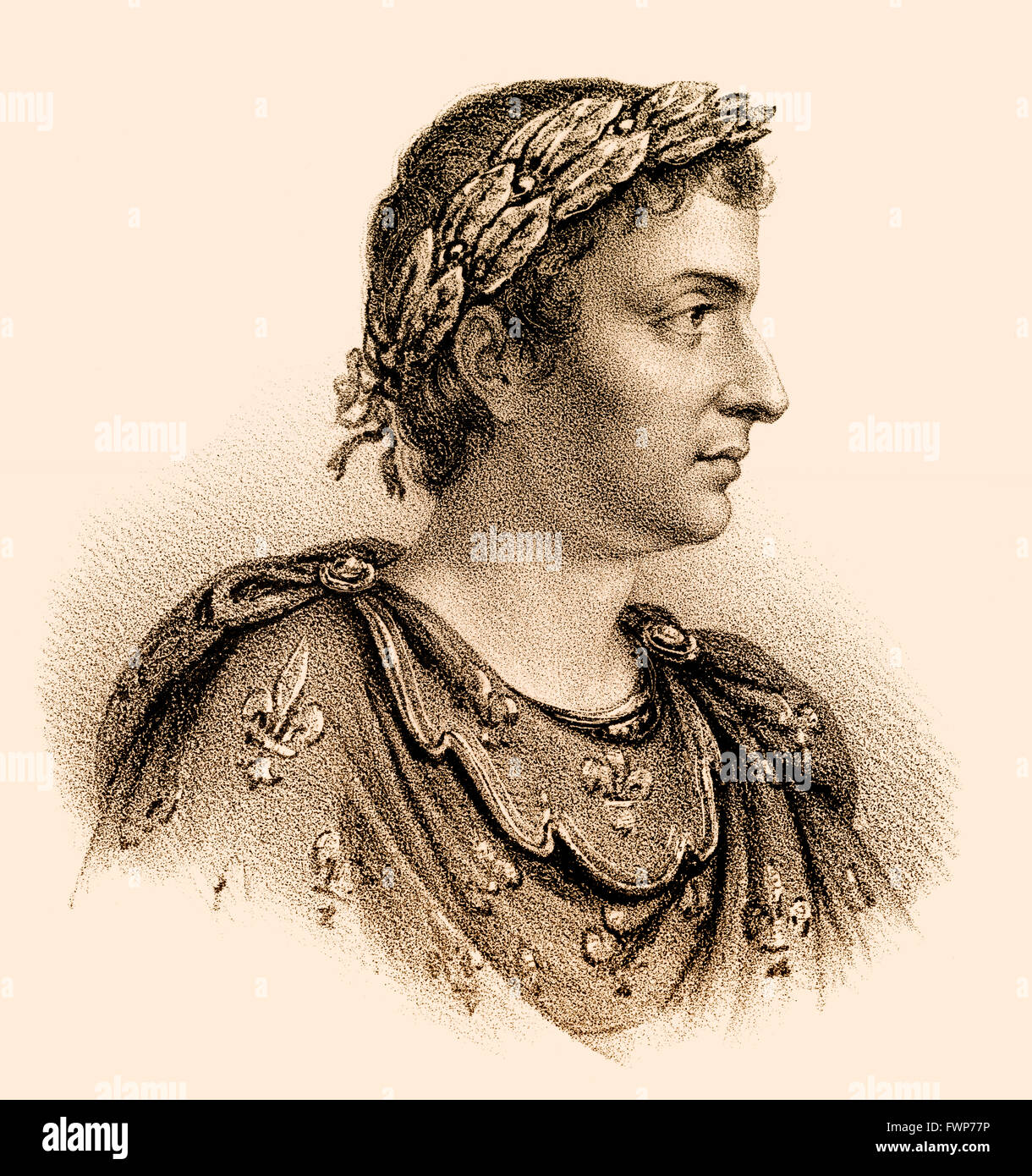Louis the Stammerer, Louis le Bègue, Ludwig II., 846-879, King of ...
