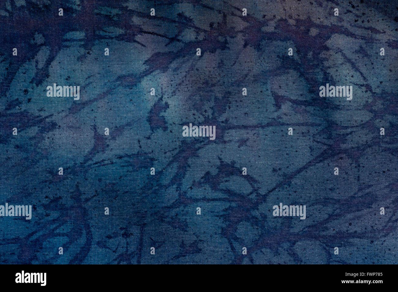 Abstraction, turquoise and violet, hot batik, background texture ...