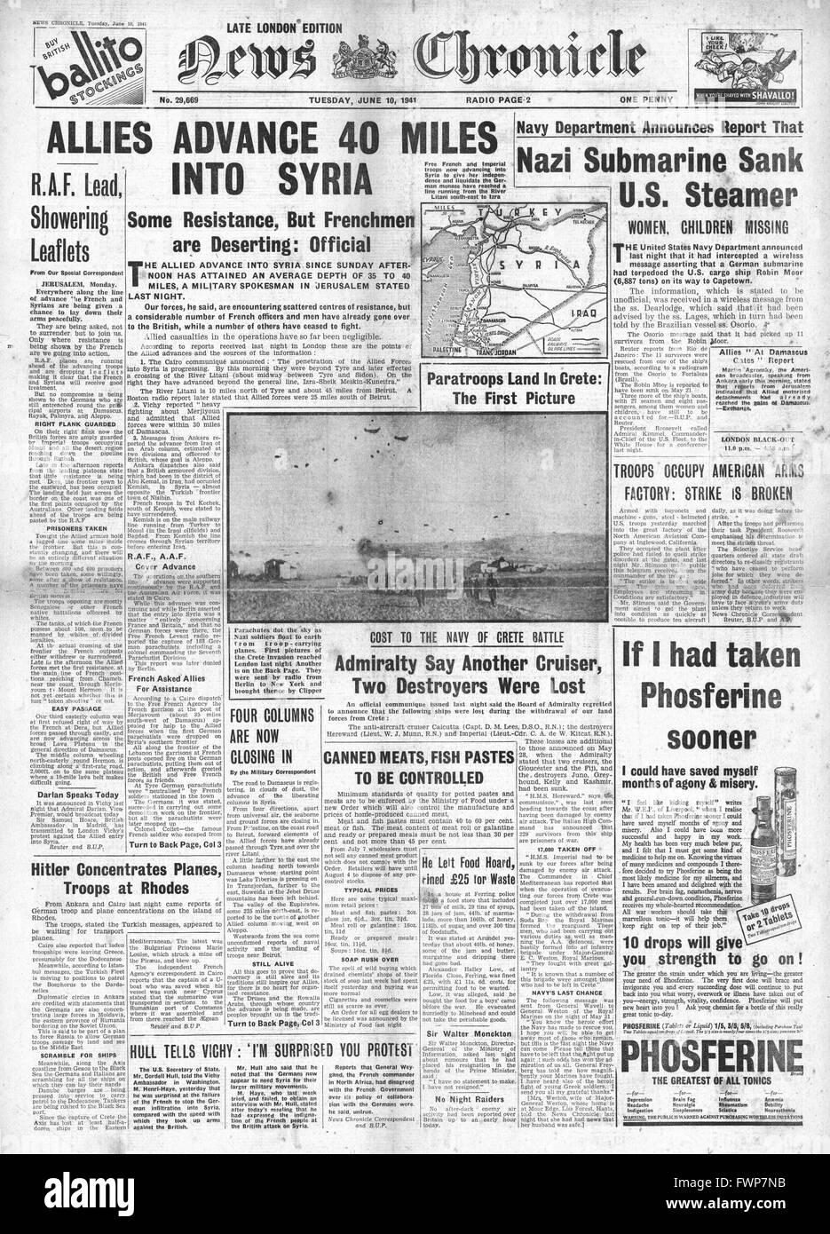 Hitler and mussolini and allies hi-res stock photography and images - Alamy