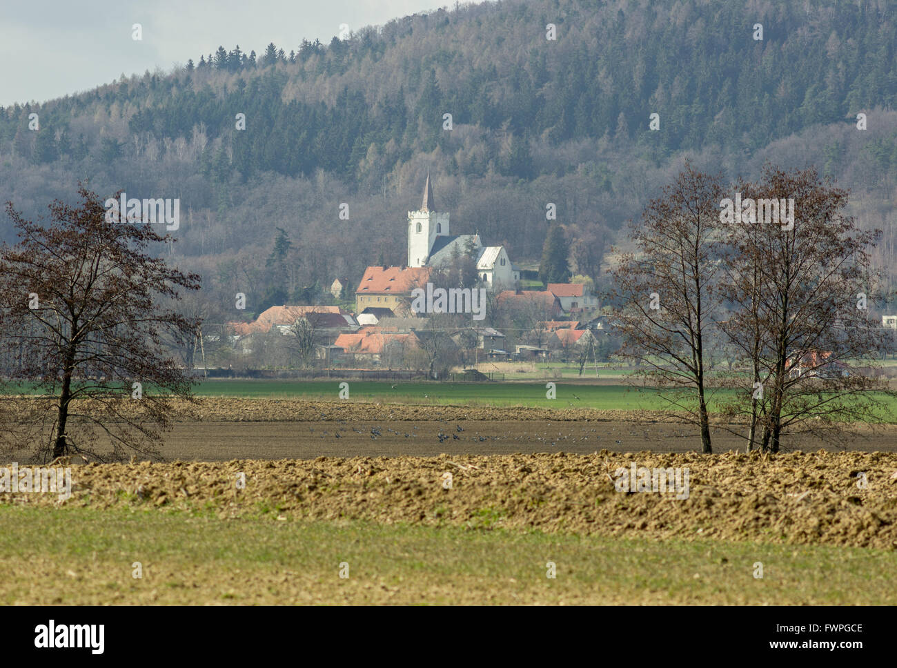 Lower silesia village hi-res stock photography and images - Alamy