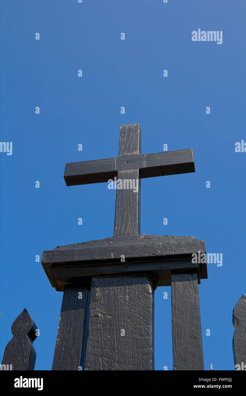 Light blue religious cross hi-res stock photography and images - Alamy