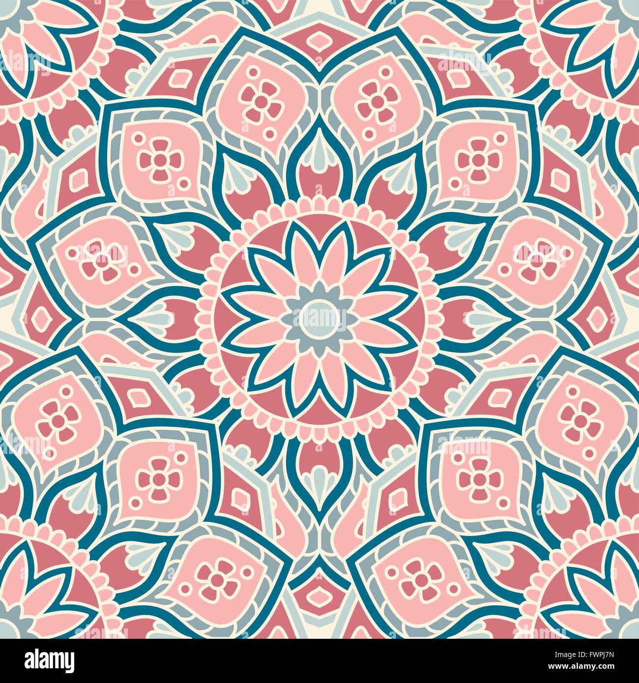 Seamless oriental pattern Stock Vector Image & Art - Alamy