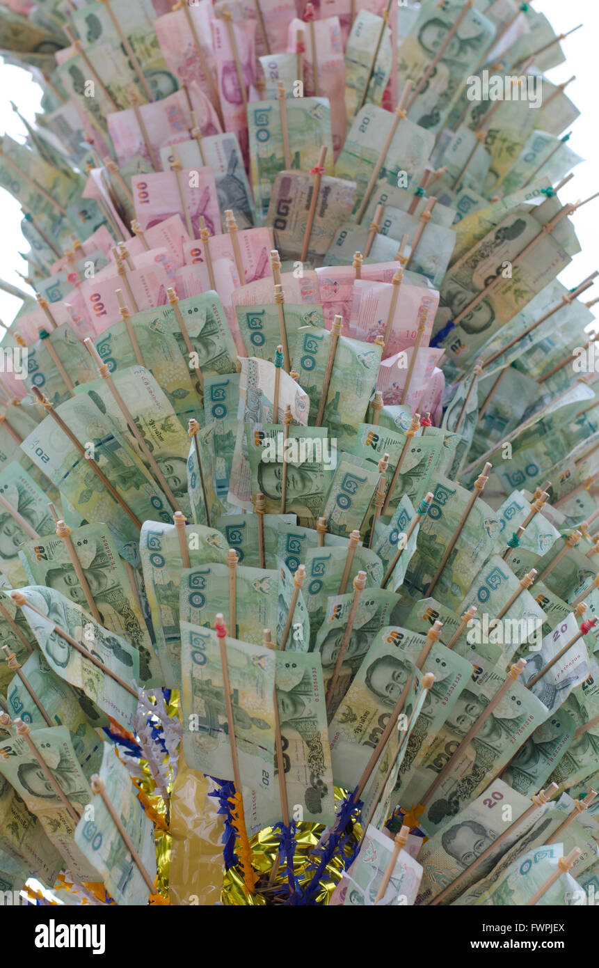 money tree buddhist Stock Photo - Alamy