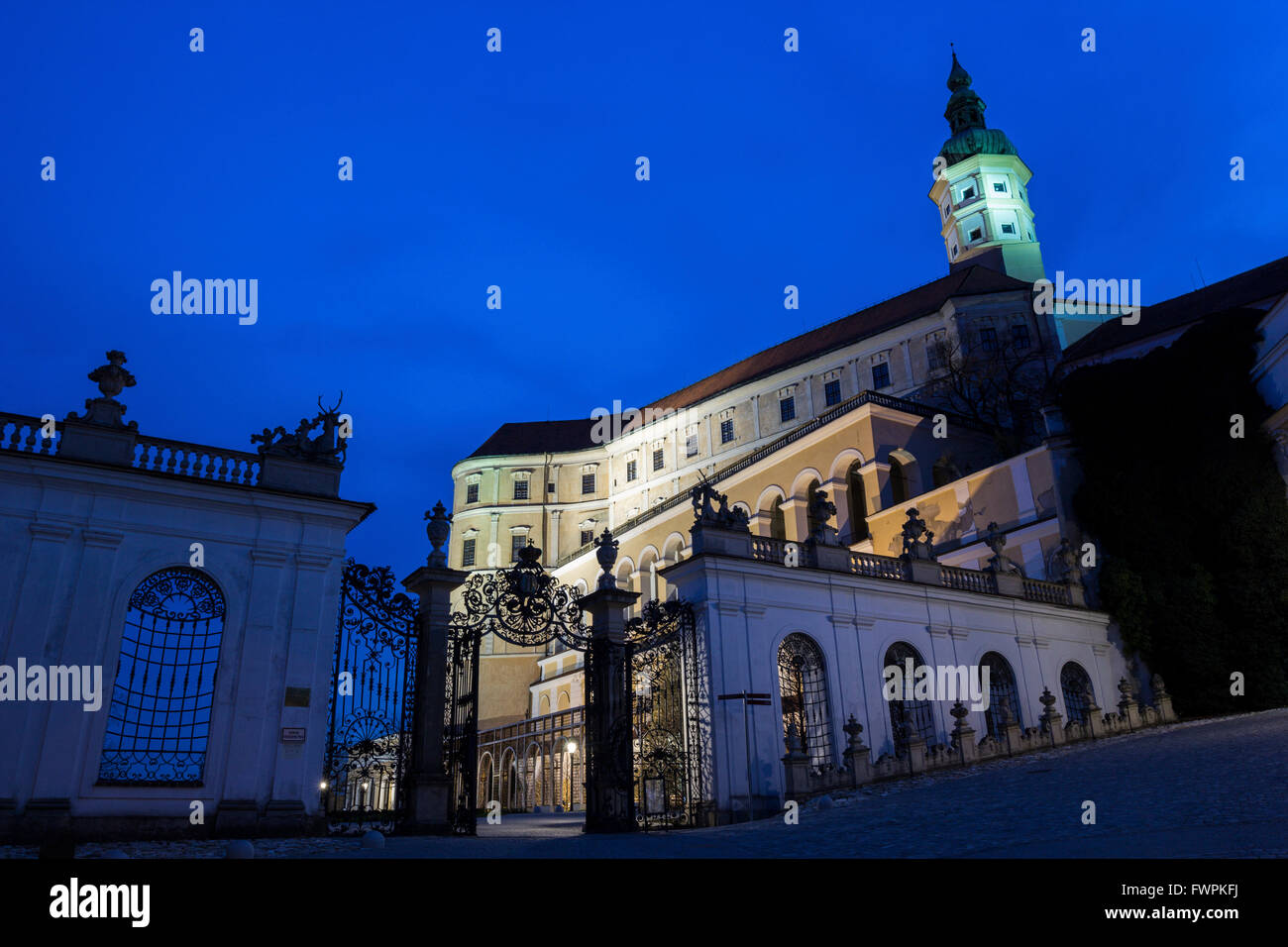 Mikulov evening czech republic hi-res stock photography and images - Alamy