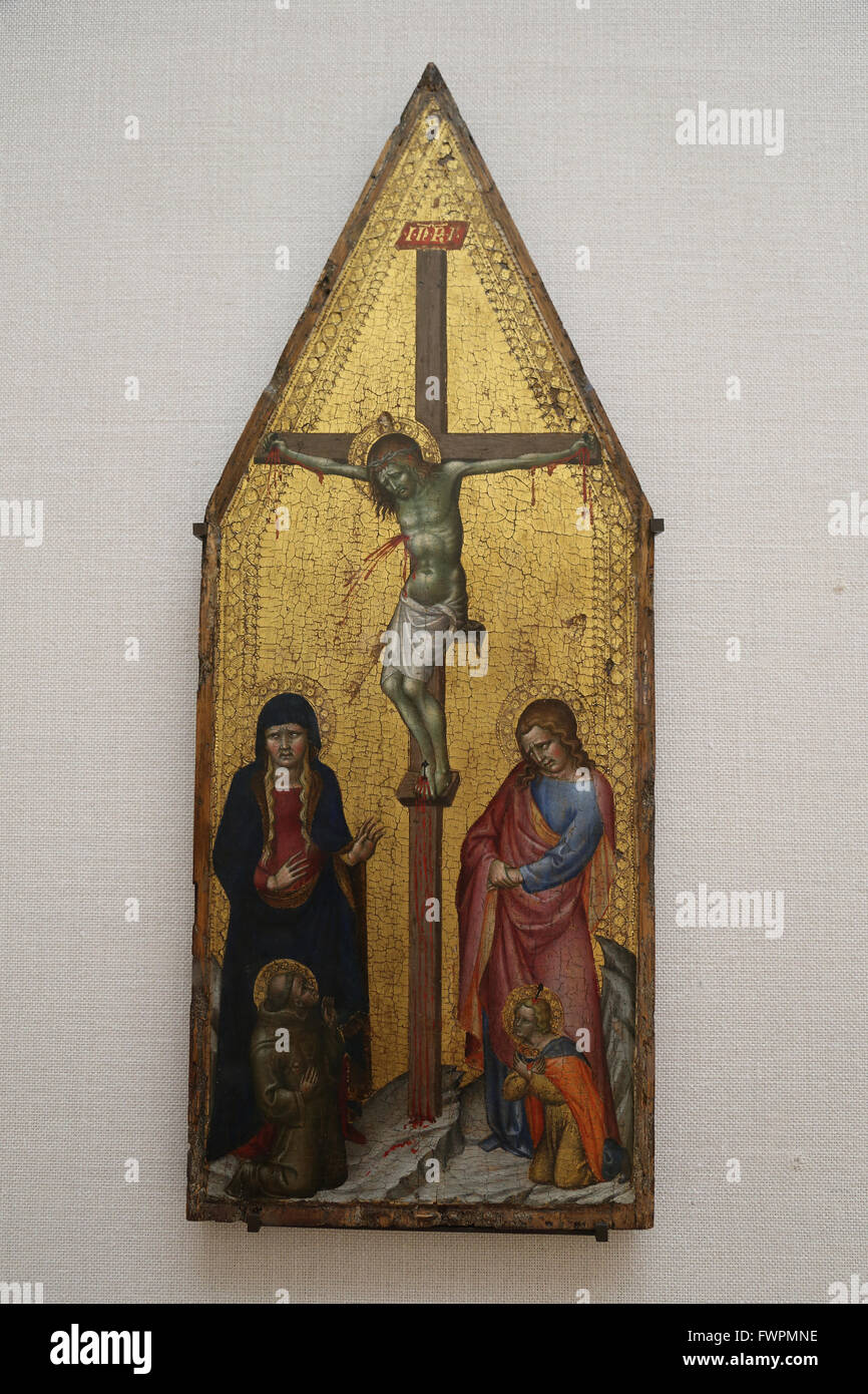 Crucifixion painting calvary hi-res stock photography and images - Alamy