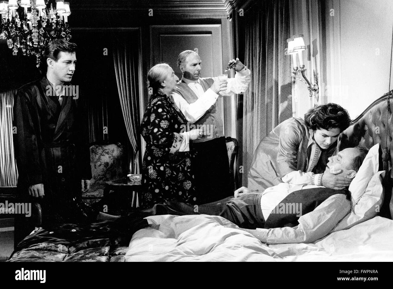 Herz ohne Gnade, Deutschland 1958, Regie: Viktor Tourjansky, Darsteller ...