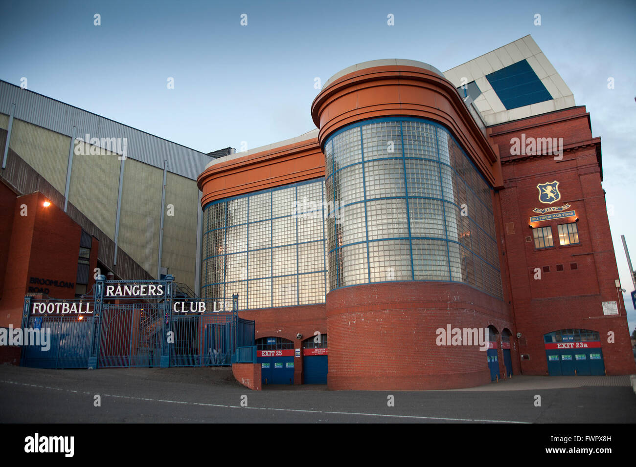 Rangers Fc Home Stadium High Resolution Stock Photography and Images ...