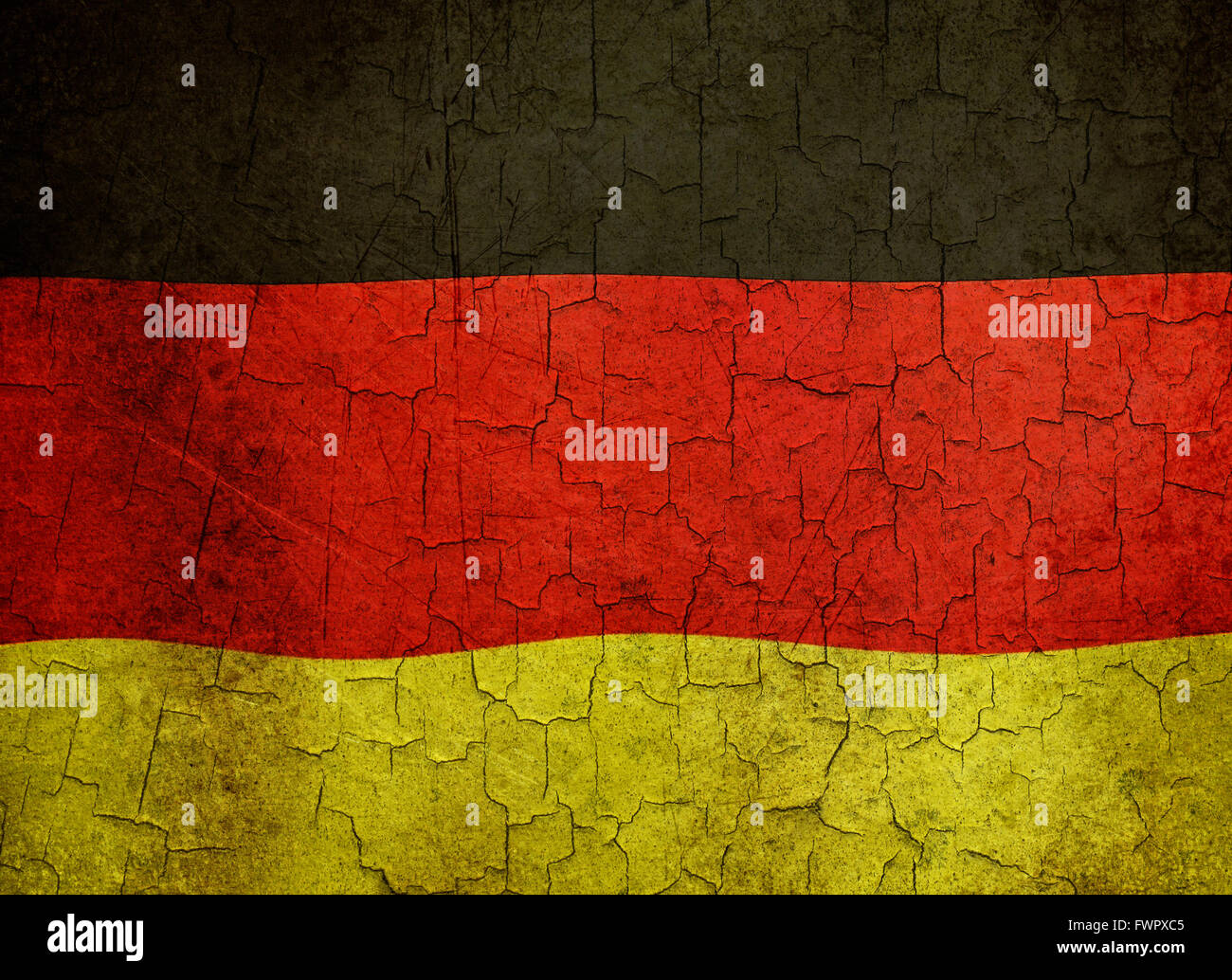 Germany cracked flag hi-res stock photography and images - Alamy