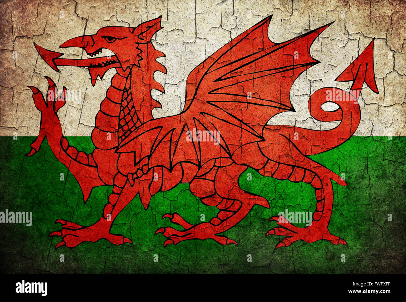 Wales flag hi-res stock photography and images - Alamy
