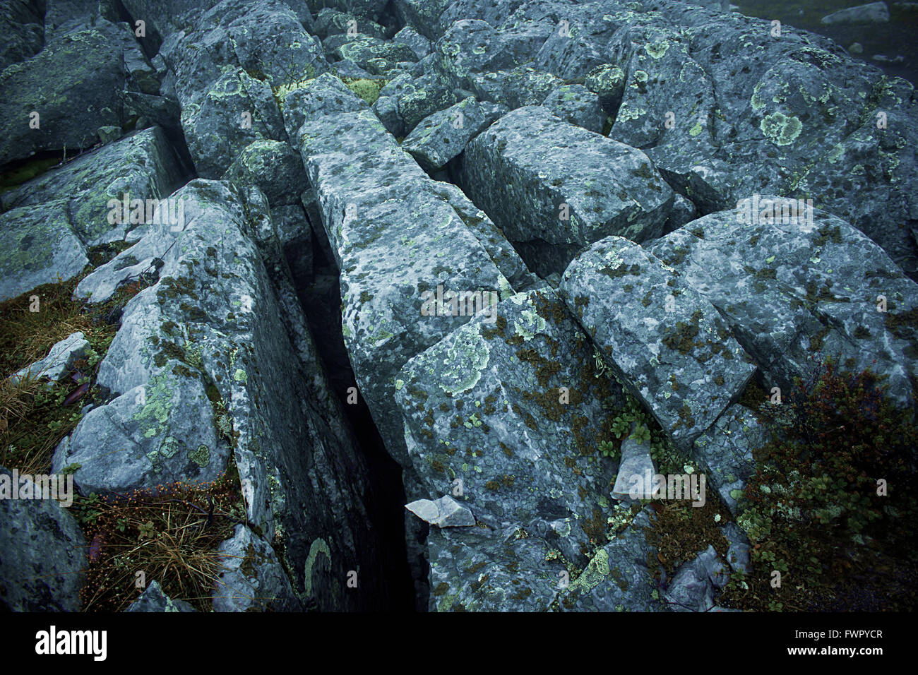 Deep cracks in the surface of the rock Stock Photo - Alamy