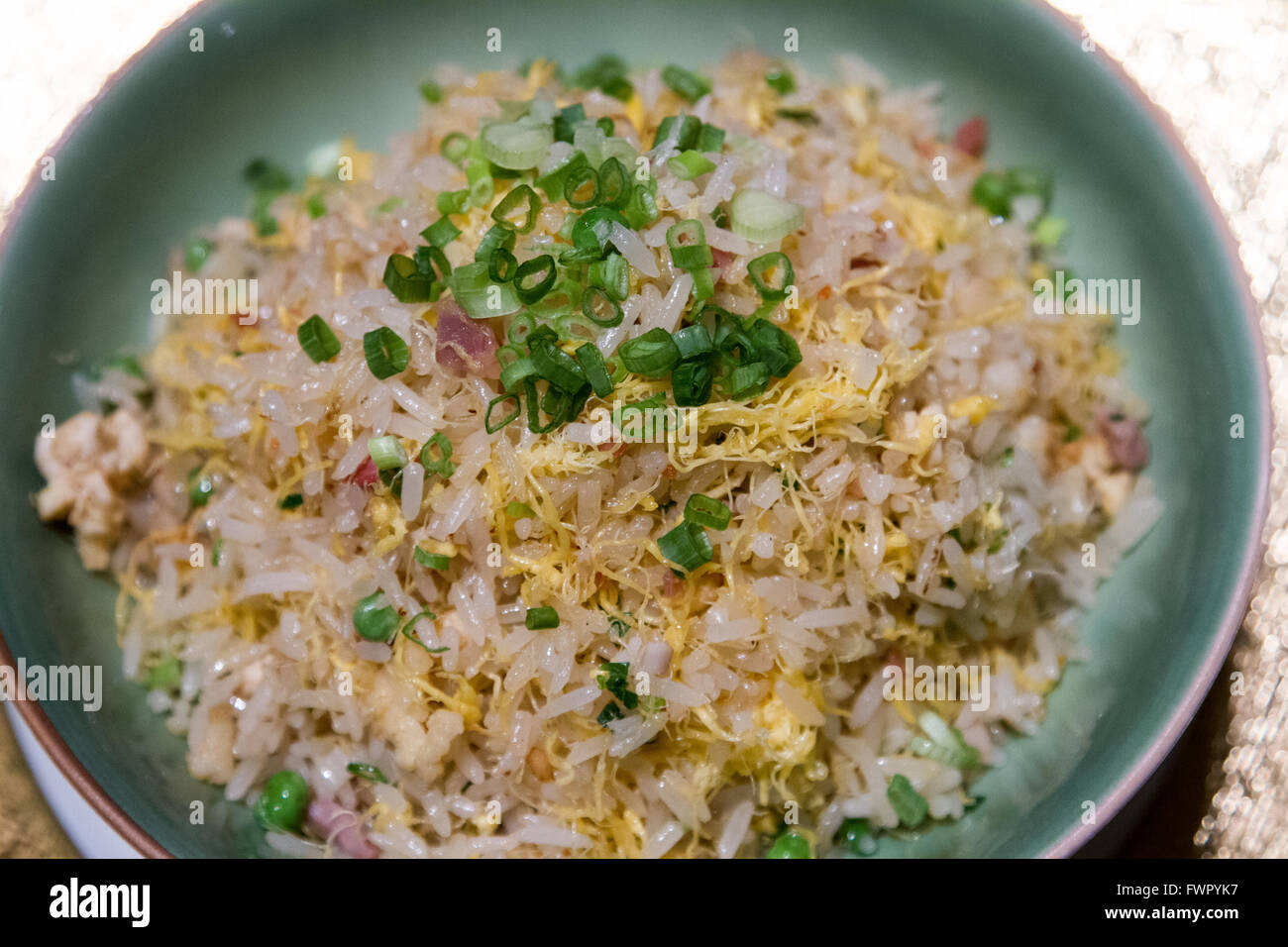 Special fried rice served at one Michelin starred Shang Palace ...