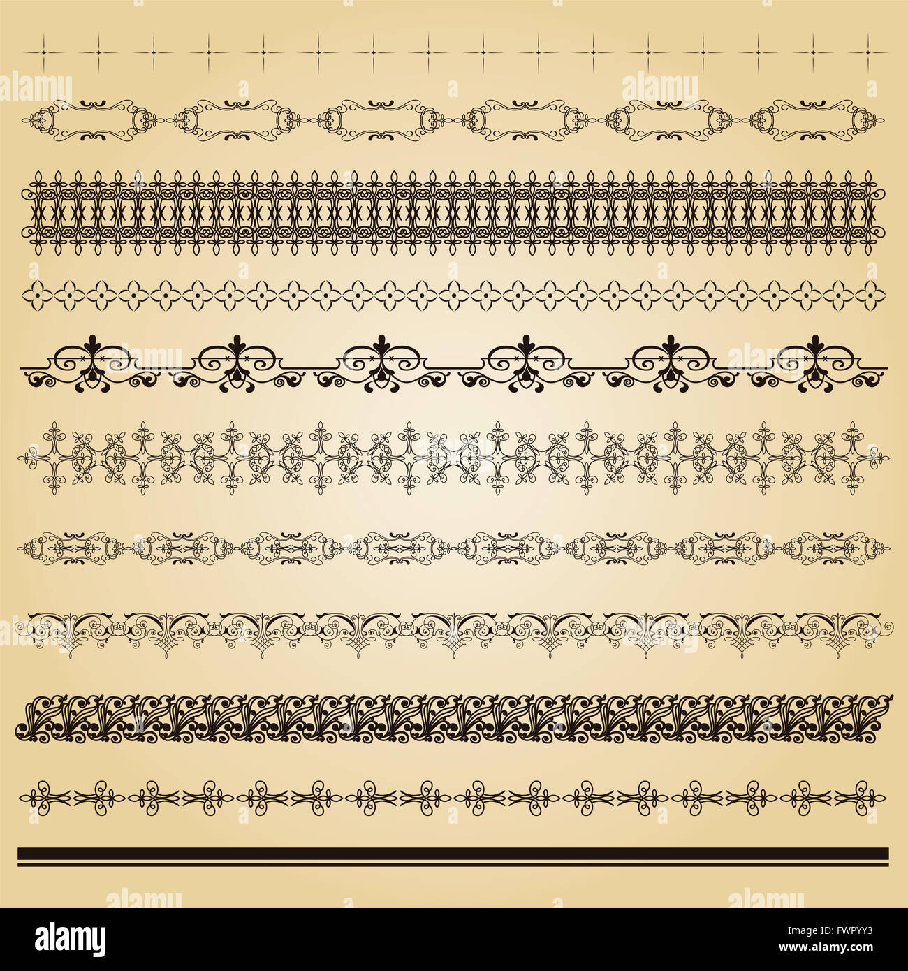 classical ornamental borders Stock Photo - Alamy