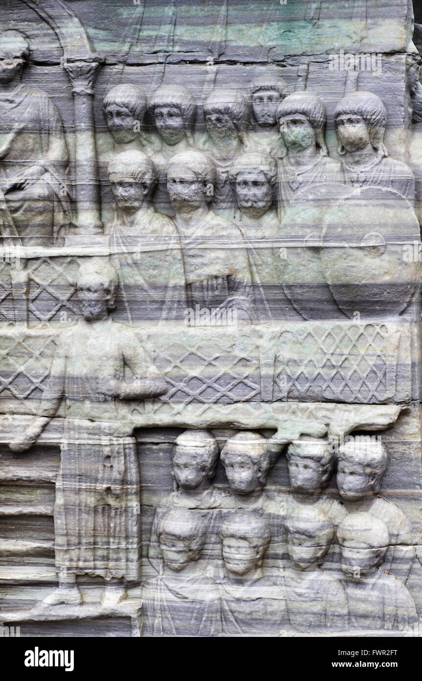 Istanbul, Sultanahmet, Relief of the Theodosius obelisk in the Roman ...
