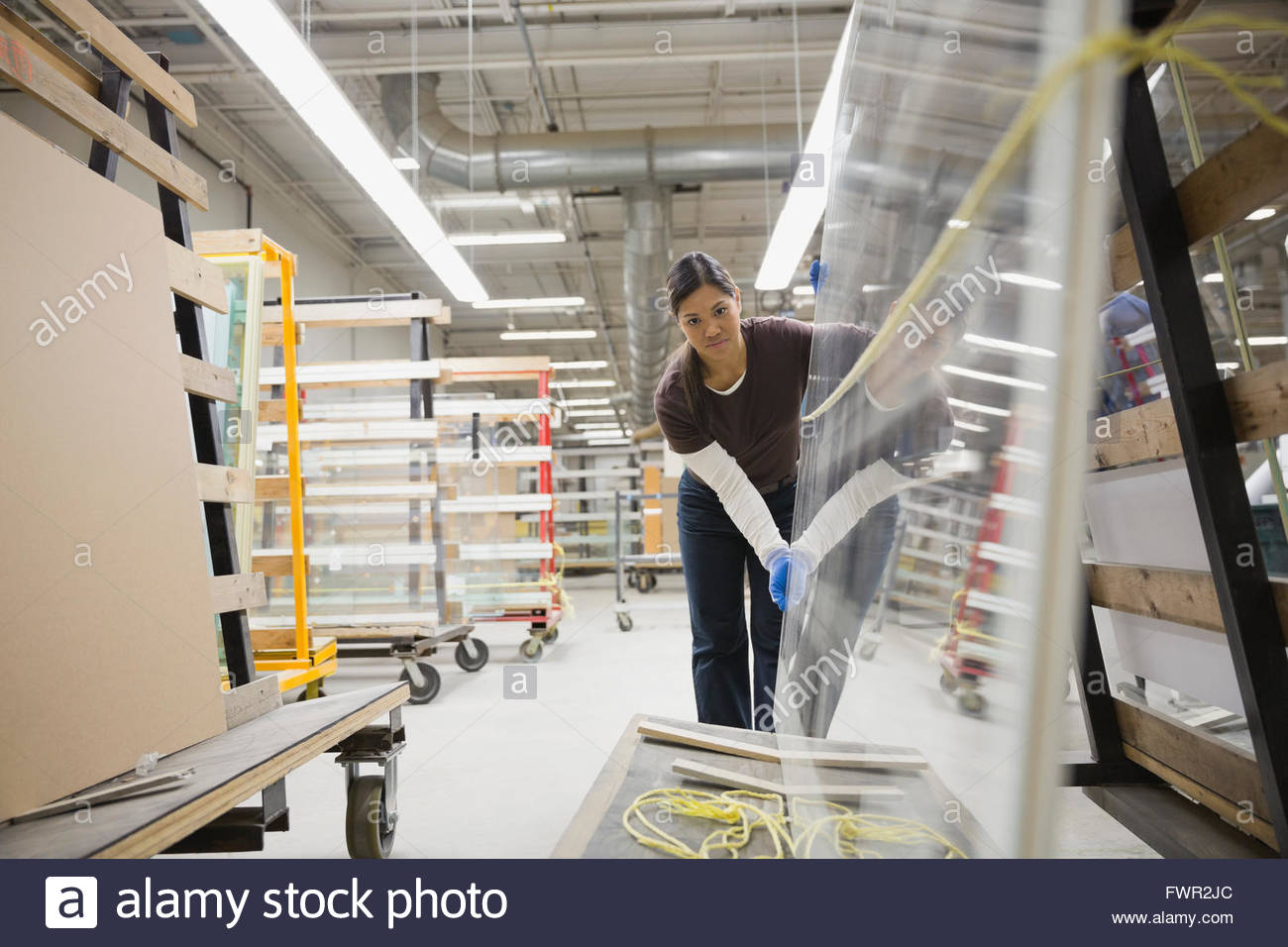 Sheets of glass hi-res stock photography and images - Alamy