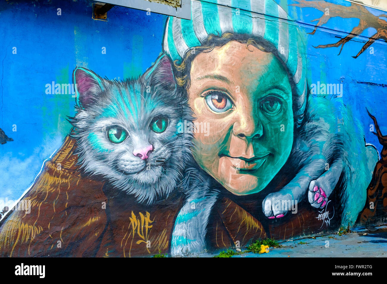 Milan street art graffiti hi-res stock photography and images - Alamy