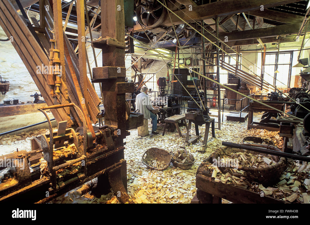 Stott Park Bobbin Mill Cumbria Stock Photo - Alamy