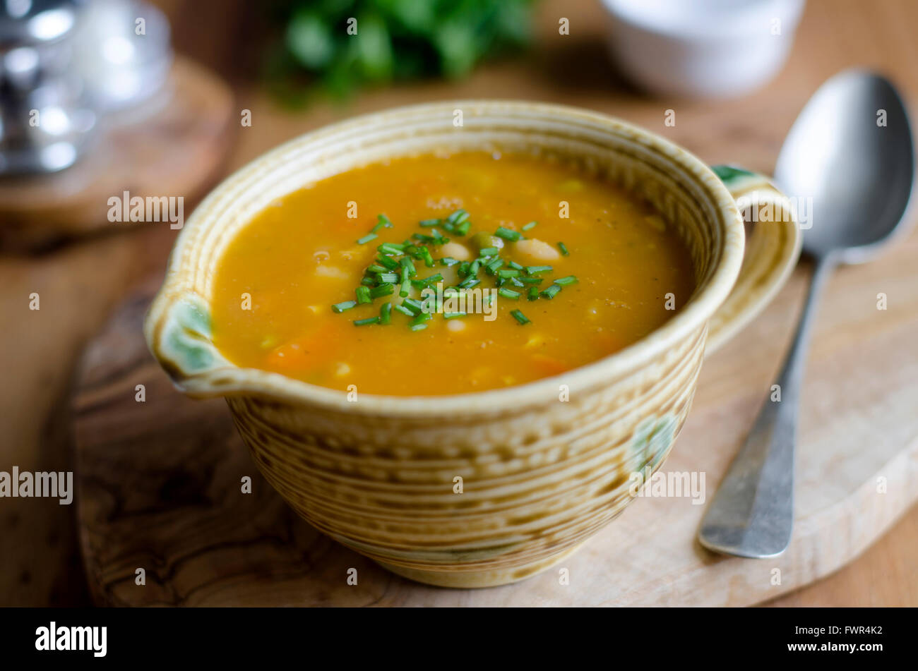 Country vegetable soup hi-res stock photography and images - Alamy
