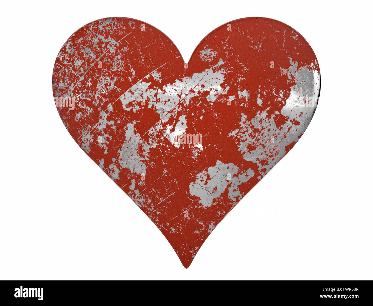Metal heart hi-res stock photography and images - Alamy