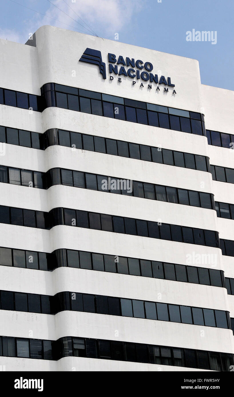 Banco Nacional de Panama, Panama city, Panama Stock Photo - Alamy
