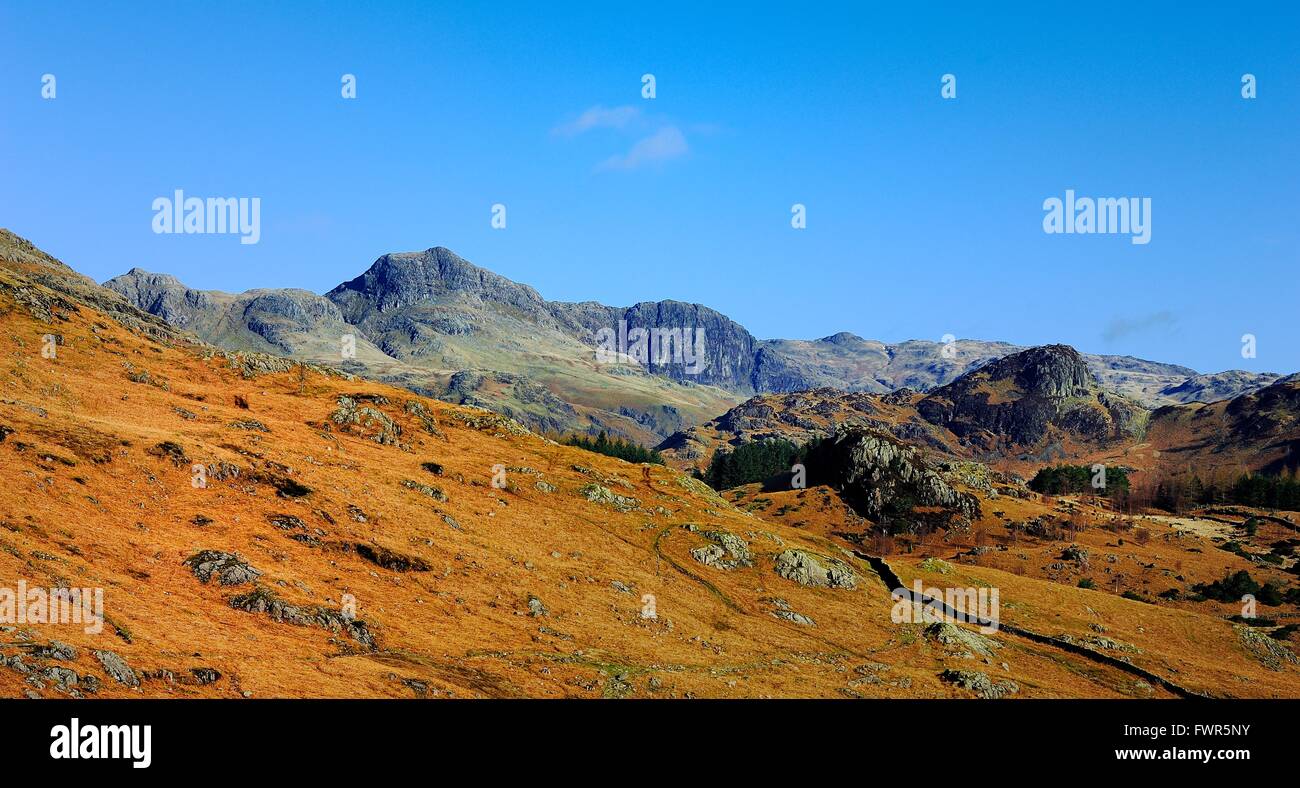Side pike langdale rocks hi-res stock photography and images - Alamy