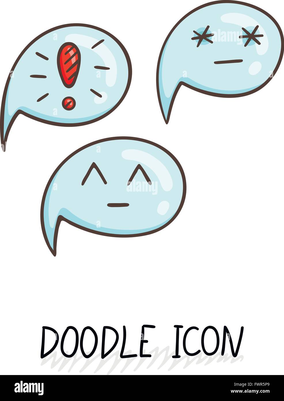 Cartoon chat Cut Out Stock Images & Pictures - Alamy