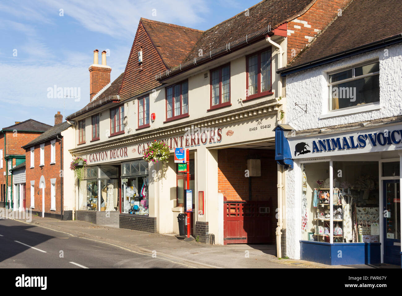 Salisbury town centre shops hi-res stock photography and images - Alamy
