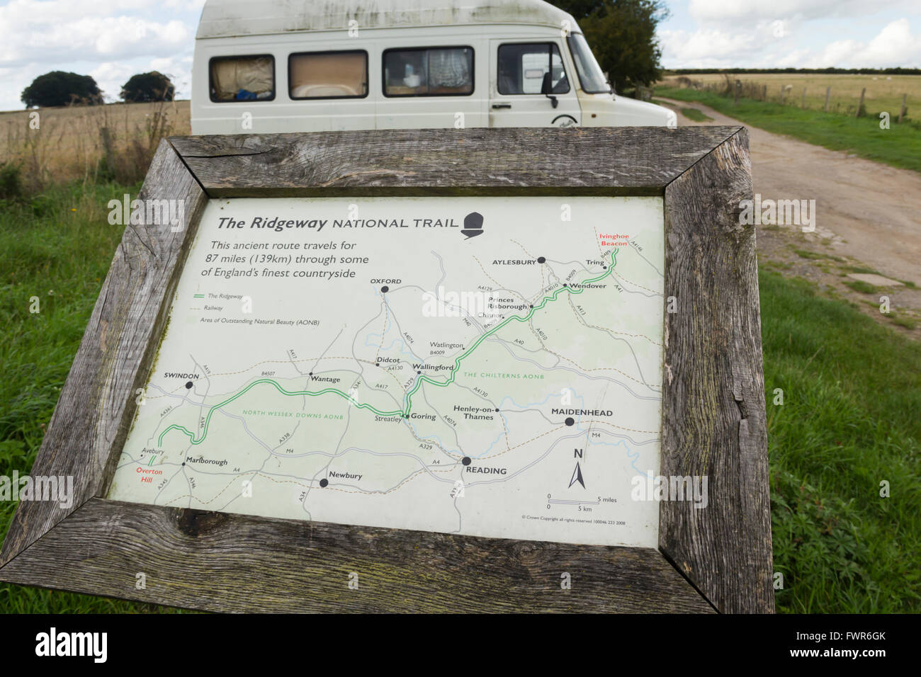 Ridgeway map hi-res stock photography and images - Alamy