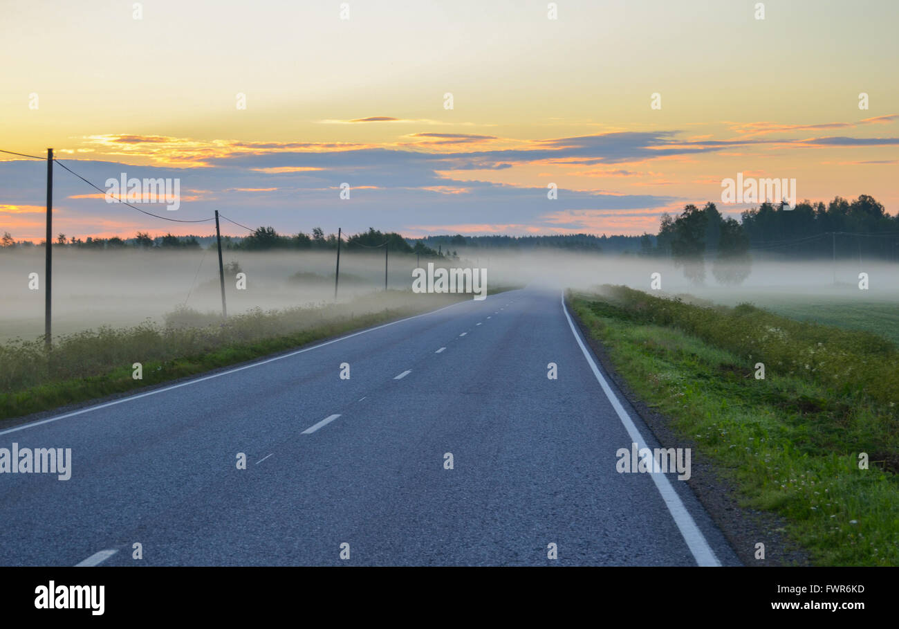 Less used road hi-res stock photography and images - Alamy