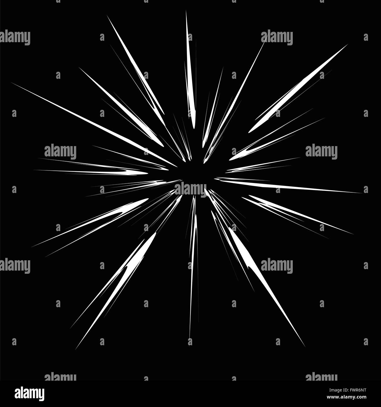 Explode Flash, Cartoon Explosion Stock Photo - Alamy