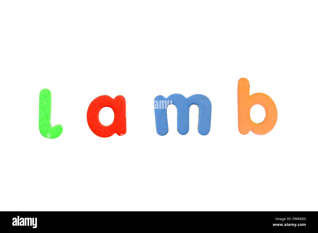 Lamb written down hi-res stock photography and images - Alamy