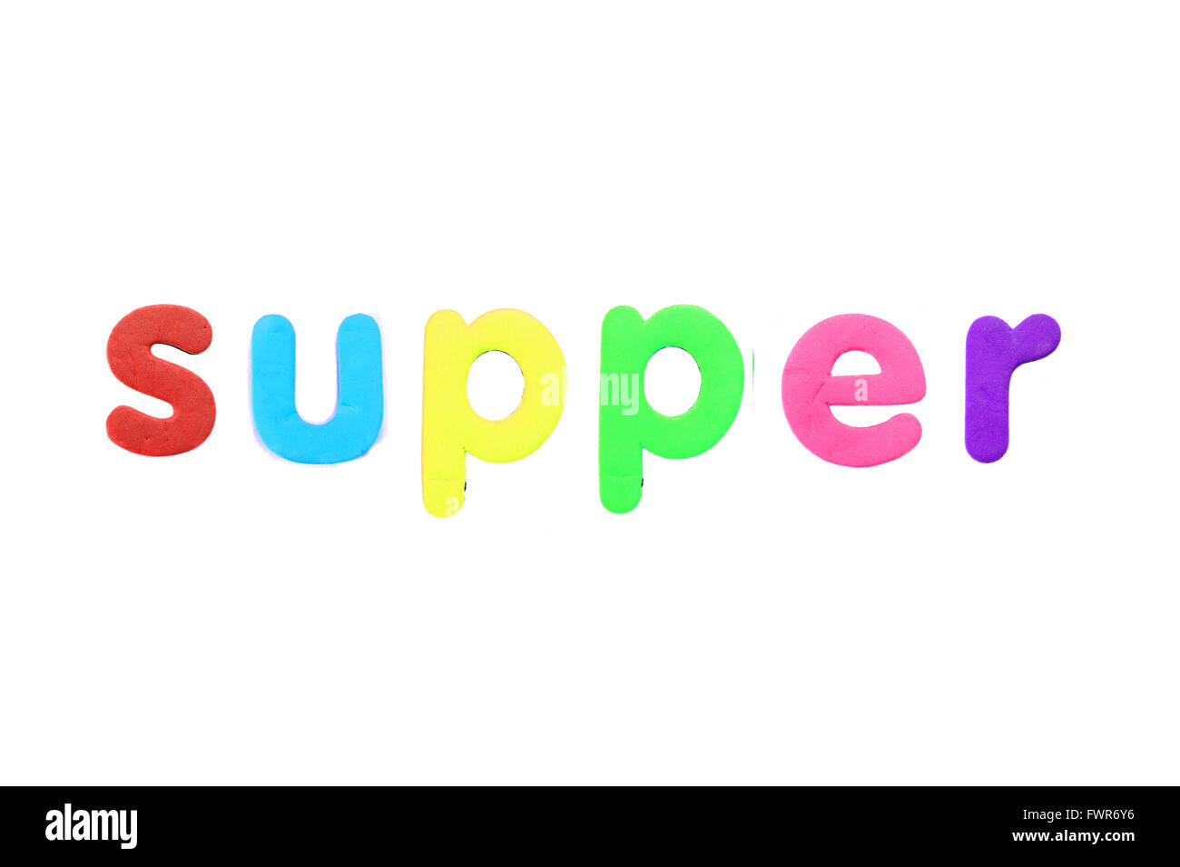 Supper Cut Out Stock Images & Pictures - Alamy