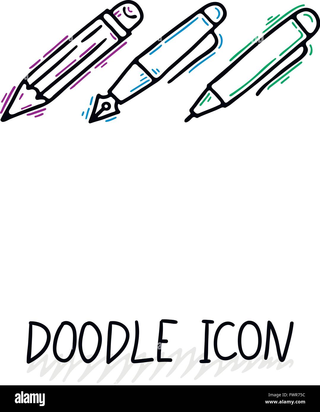 Designer utensils Stock Vector Images - Alamy