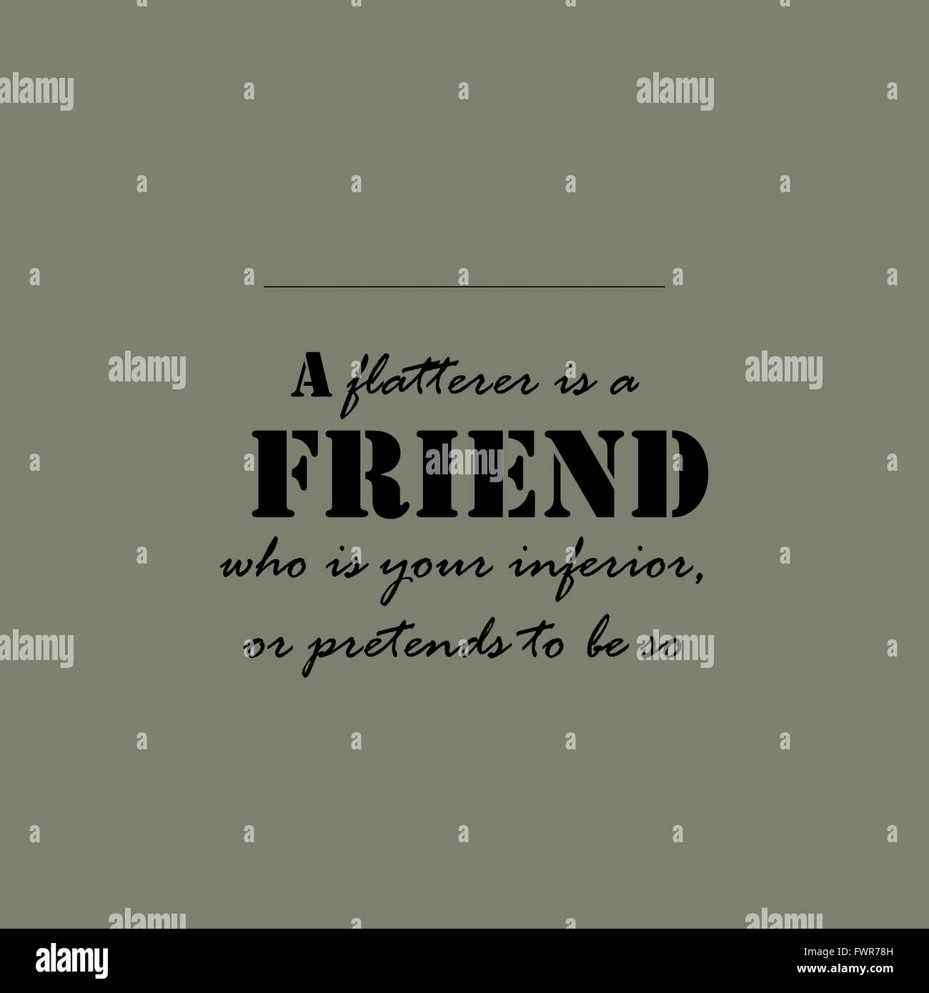 Flatterer Stock Vector Images - Alamy