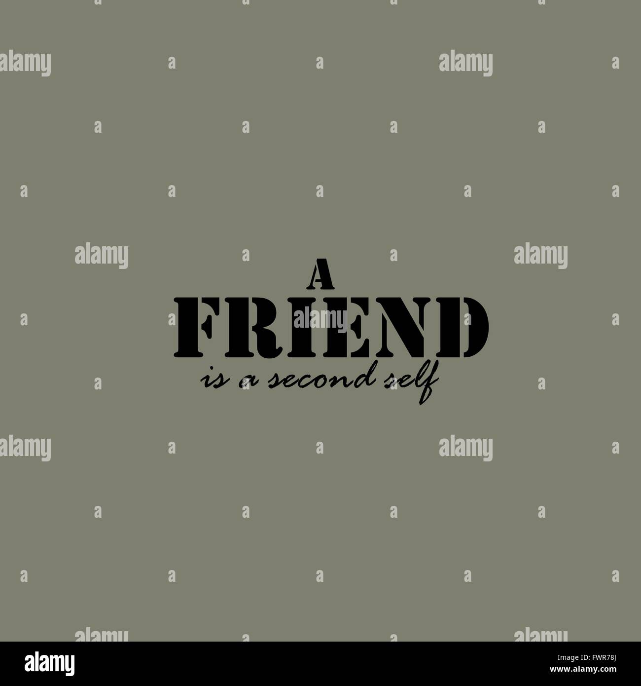 Friend quotes vector hi-res stock photography and images - Alamy