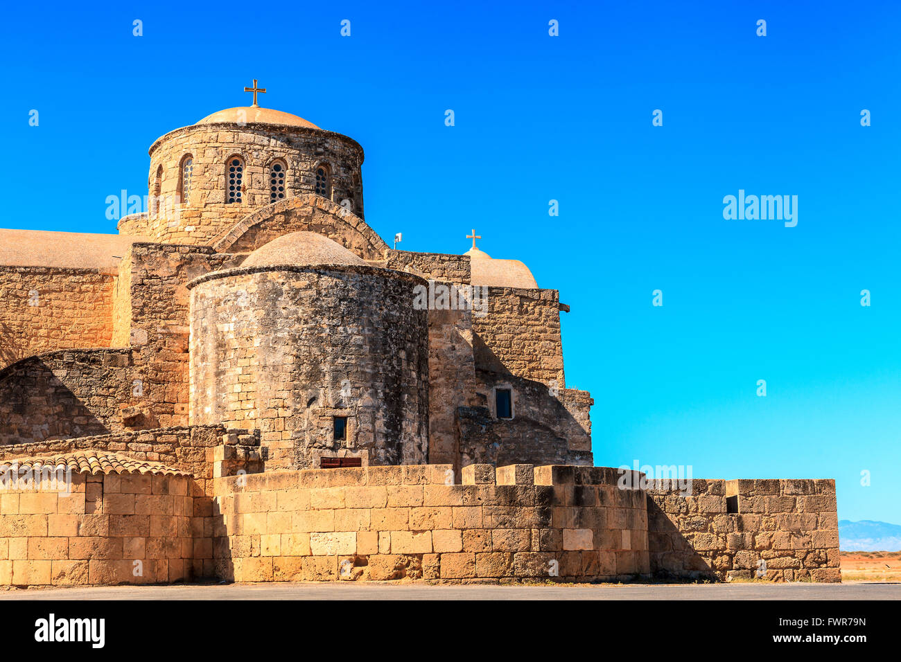 Historic St. Barnabas Church in Cyprus Stock Photo - Alamy