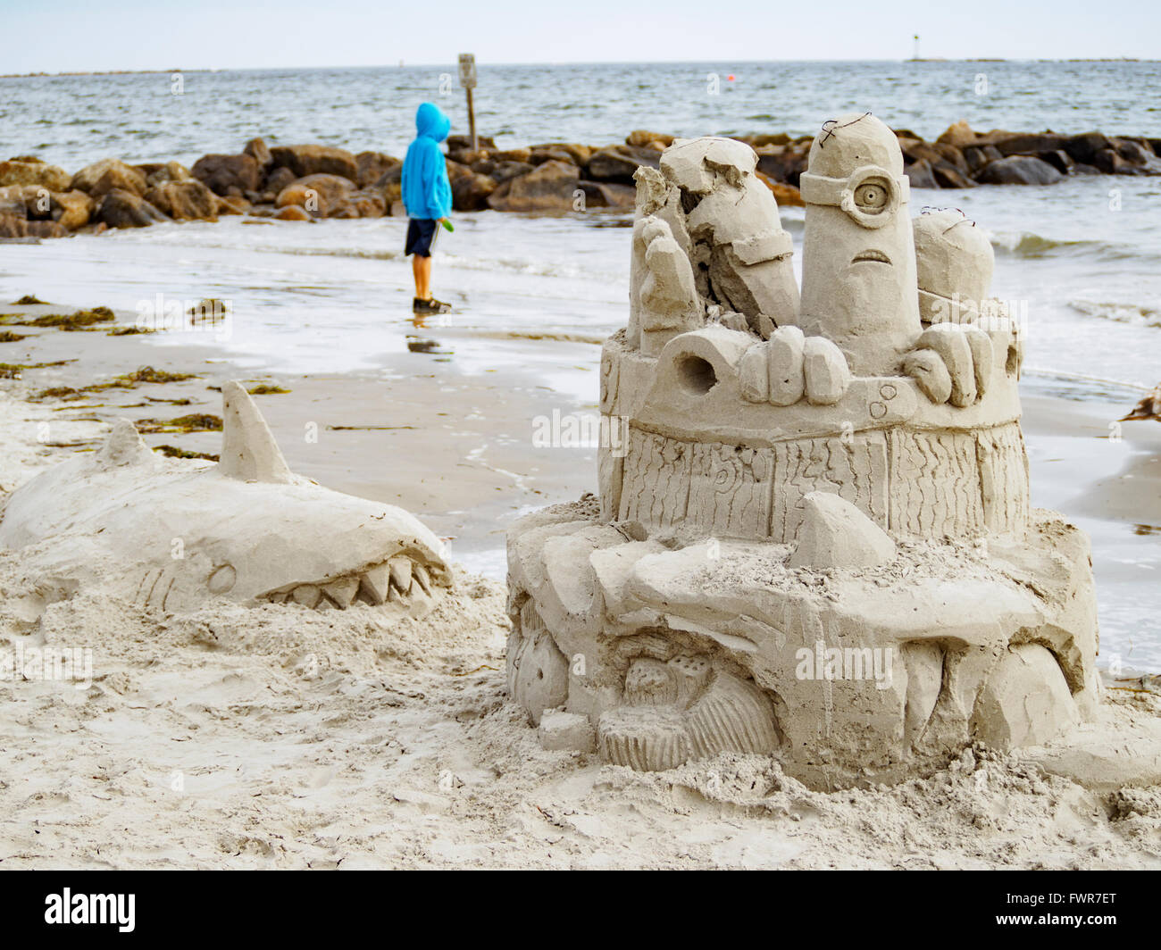 Sand castles in the united states hi-res stock photography and images ...