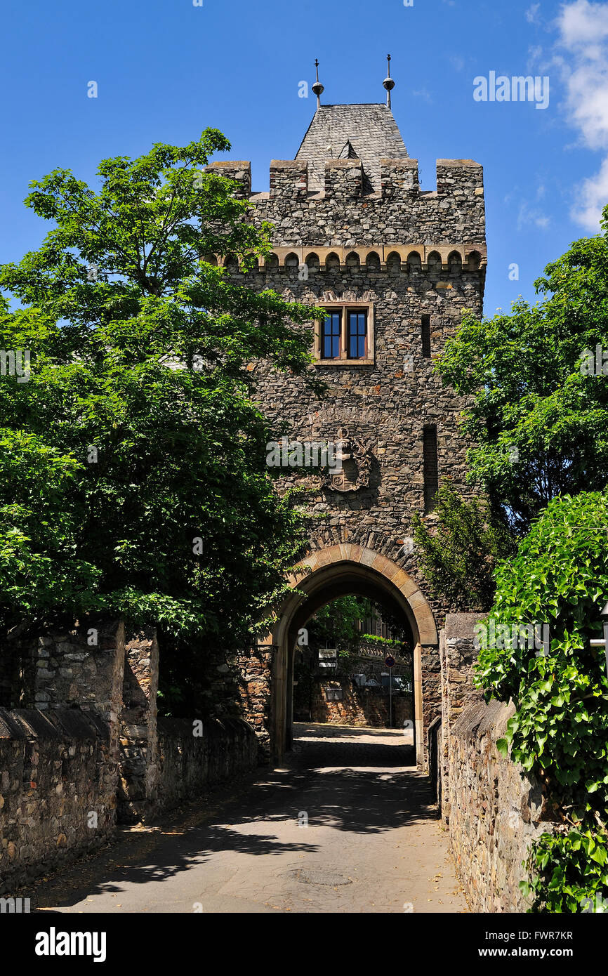 Klopp Castle, UNESCO World Heritage Site, Upper Middle Rhine Valley ...