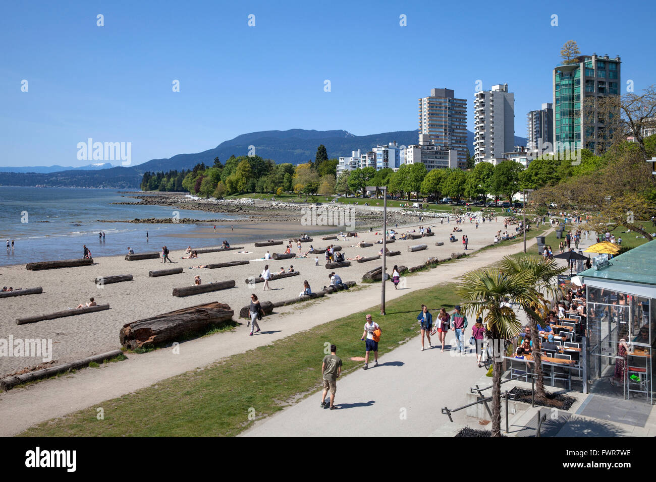 English Bay, Vancouver Stock Photo - Alamy