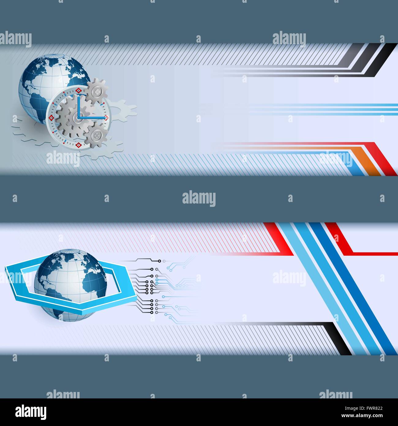 Abstract generic website background Stock Vector Images - Alamy